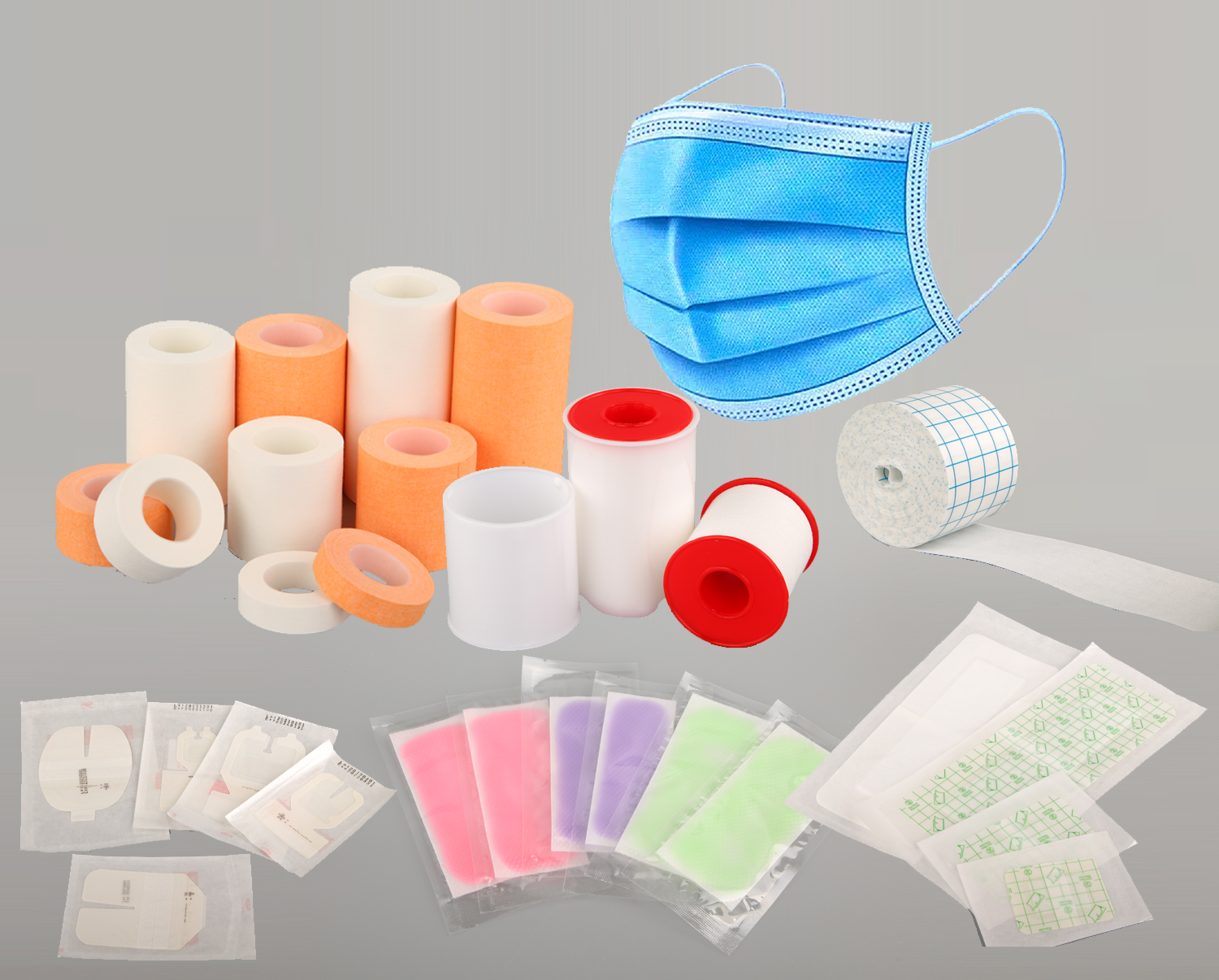 wound plaster, band aid, wound dressing, medical tape, capsicum plaster ...